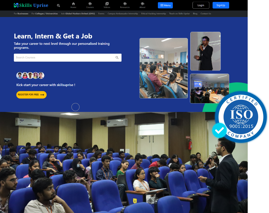 Skills Uprise | India's Best Training Programs | Online Courses ...